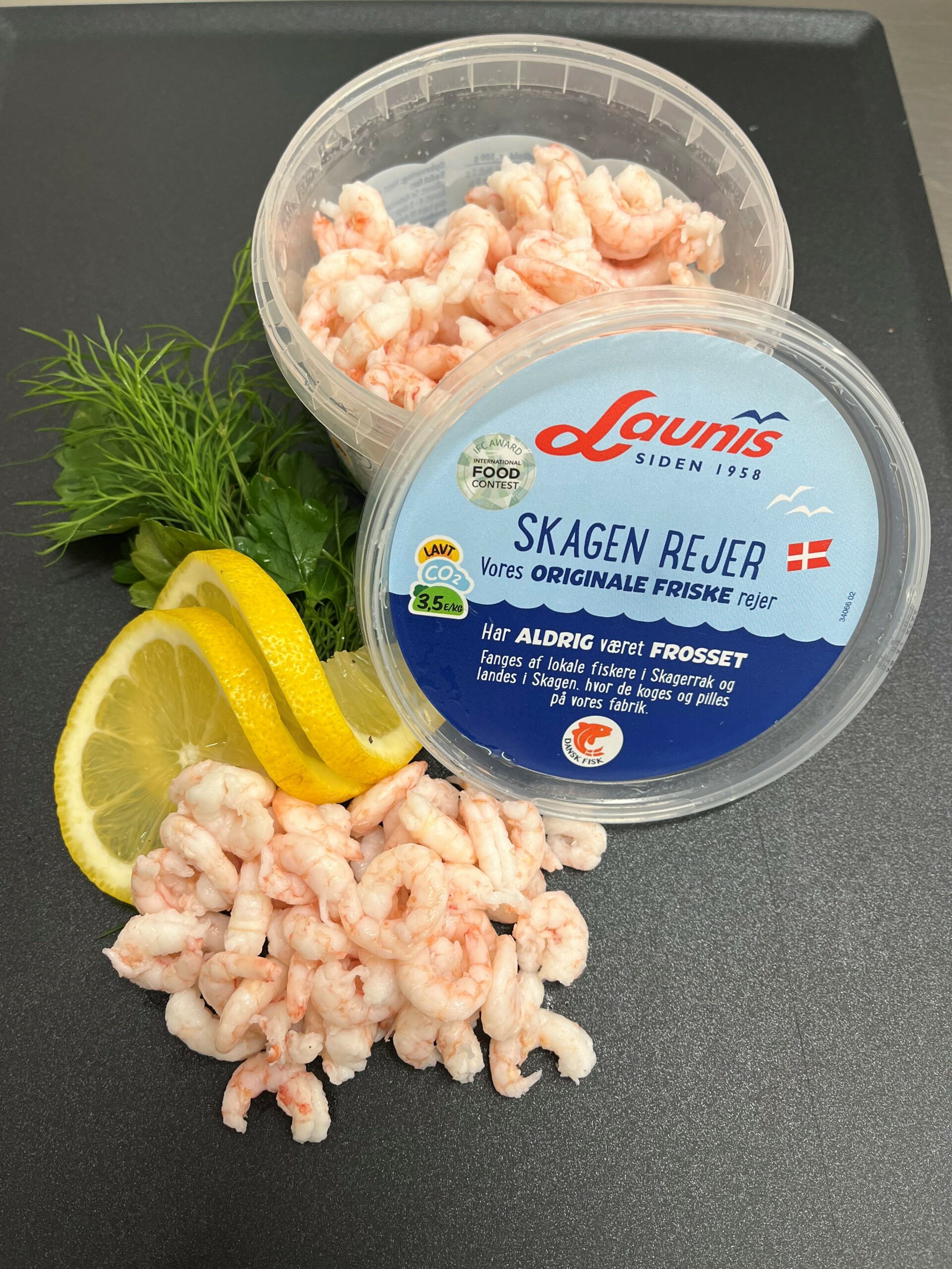 Pillet rejer | Hvide Sande Røgeri